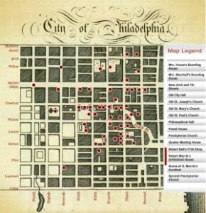 Interactive Map of Philadelphia | Teaching American History