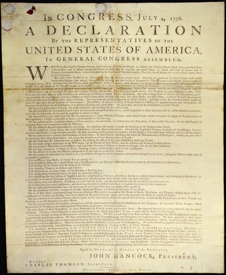 Draft of The Declaration of Independence | Teaching American History