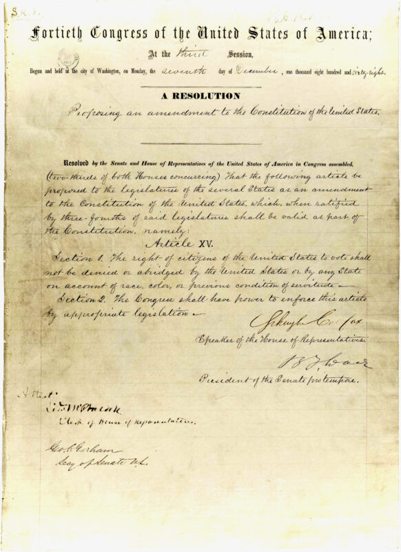 The Importance of the 15th Amendment | Teaching American History