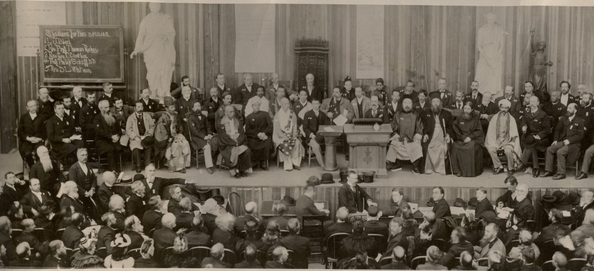 The First Parliament of the World's Religions: September 1893 ...