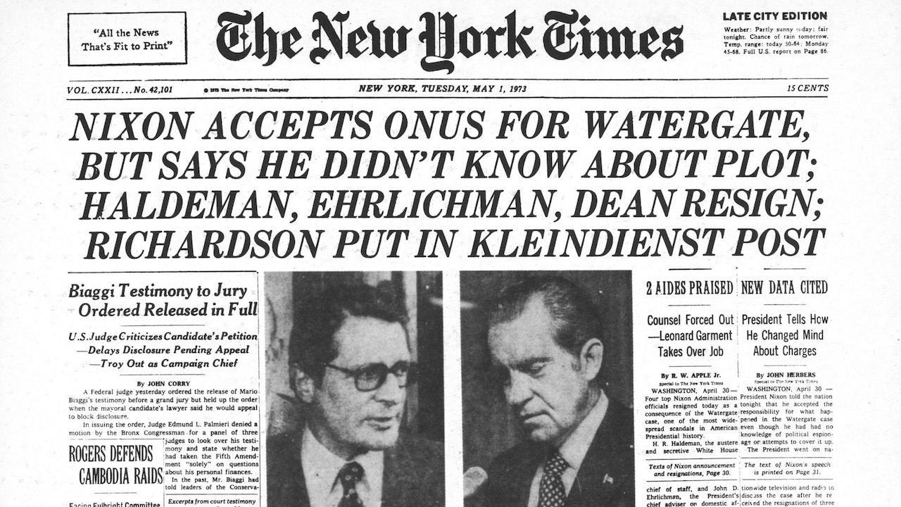 John Dean's Watergate Testimony 50 Years Later - Teaching American History